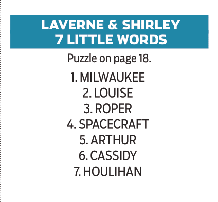 Order :: TV Guide Puzzler - TV themed puzzles and quizzes to keep you sharp